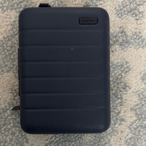Away | Bags | Away Navy Blue Mini Travel Case | Poshmark